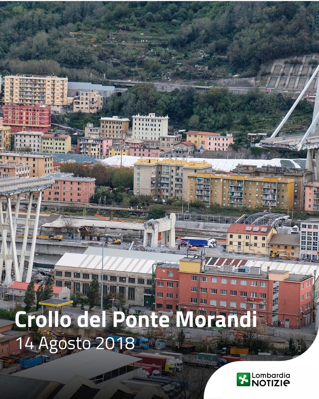 Sette anni fa nel crollo del Ponte Morandi a Genova persero la vita 43 ...