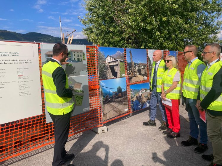 Ferrovia Lecco-Colico, procedono i lavori per efficientare la linea